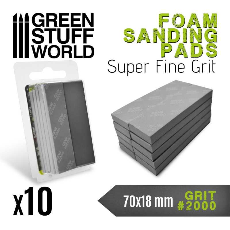 SPUGNA ABRASIVA EVA - Grana 2000 - GREEN STUFF WORLD - 10774